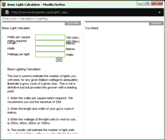 Basic Lighting Calculator - AriSulistiono.Com